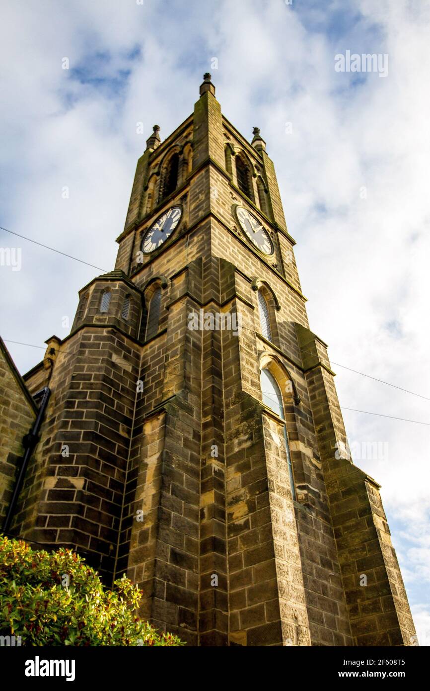 St Mary's Church, Honley, Holmfirth Stock Photo - Alamy