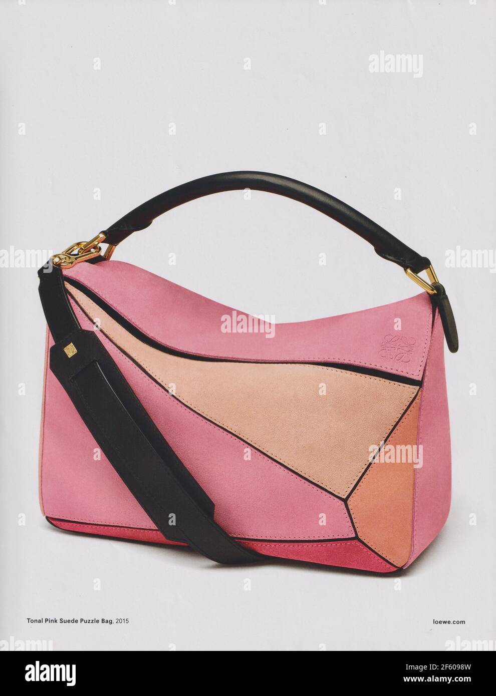 poster advertising Loewe fashion house in magazine from 2015 ...