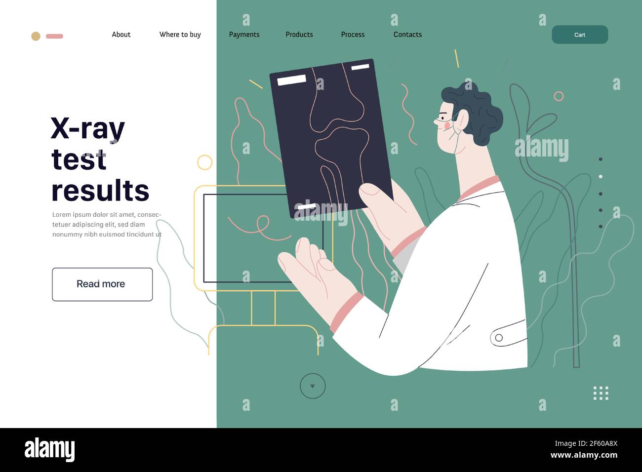 Digital radiography Stock Vector Images - Alamy