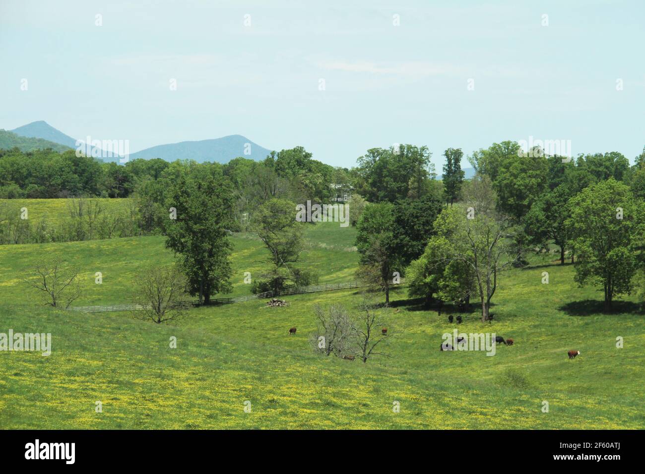 America farm spring landscape hi-res stock photography and images - Alamy