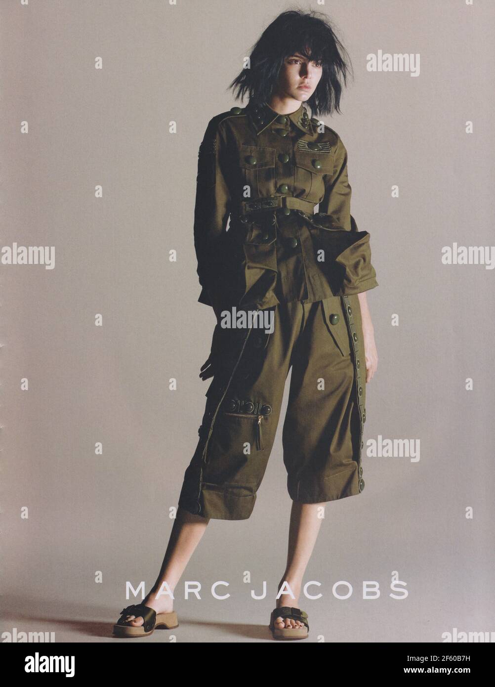 poster advertising Marc Jacobs fashion house with Kendall Jenner in ...