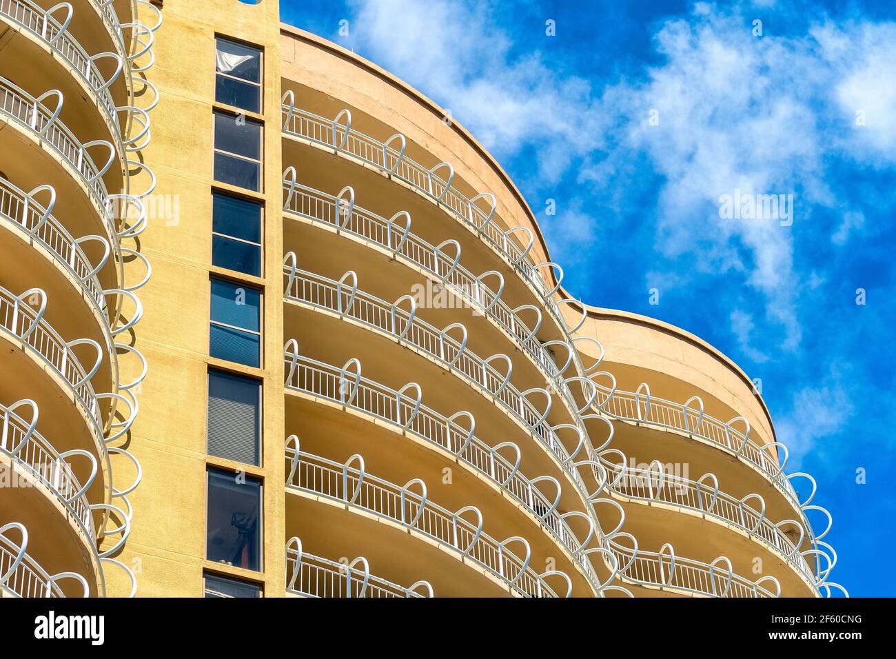 Architecture apartment building, Miami, USA Stock Photo - Alamy