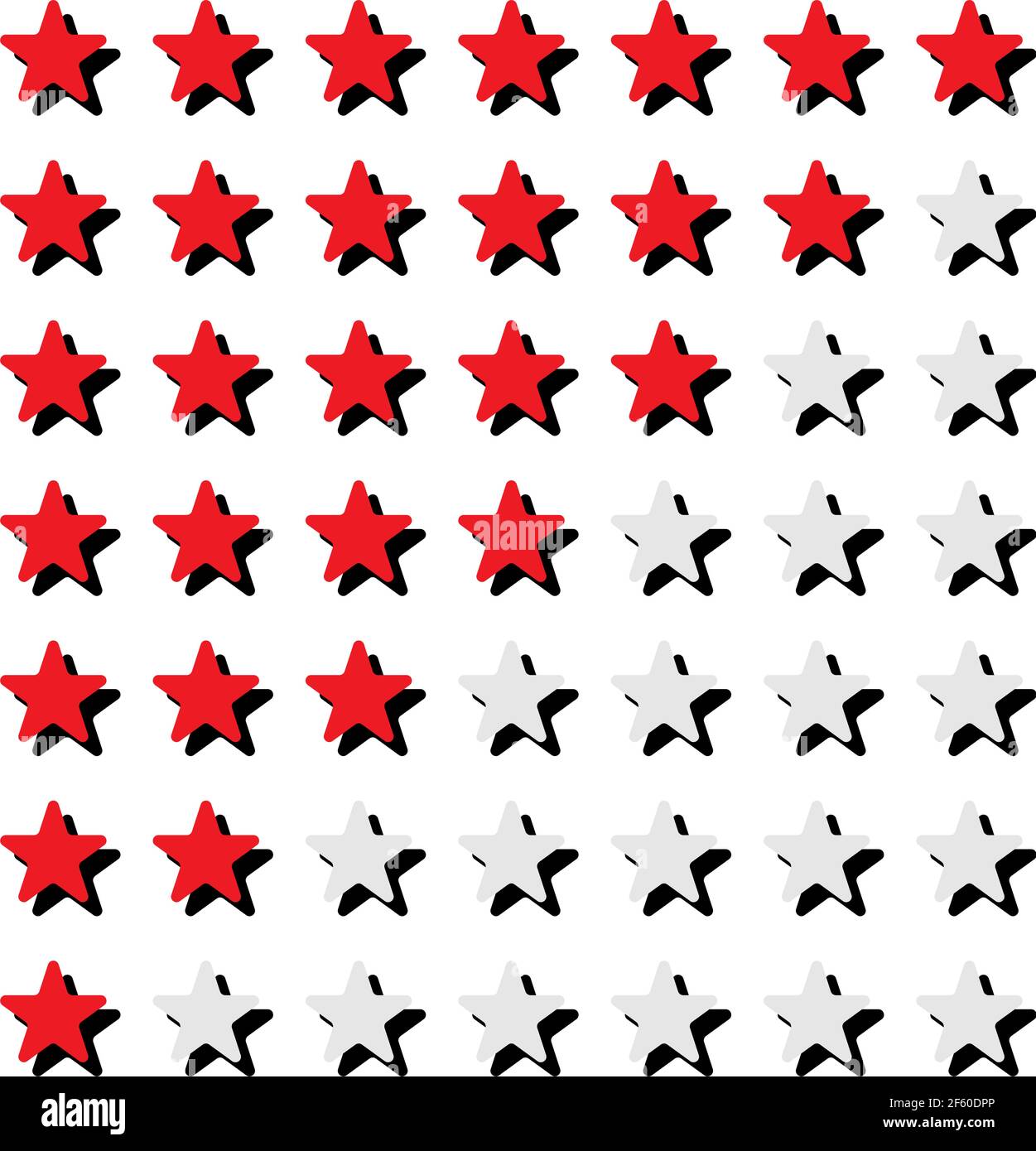 Star rating. Quality level, customer satisfaction, survey, poll star ...