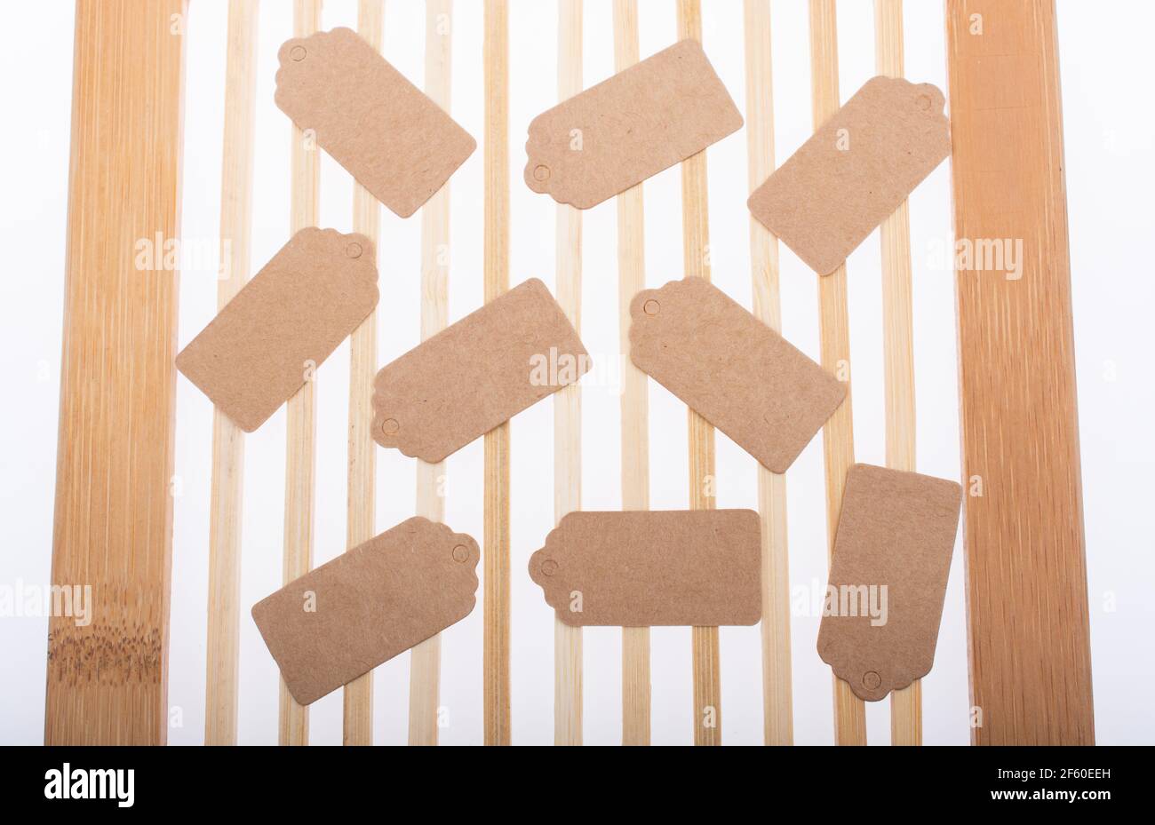 Paper price tags. blank shopping labels, pricing tag banner for price ...