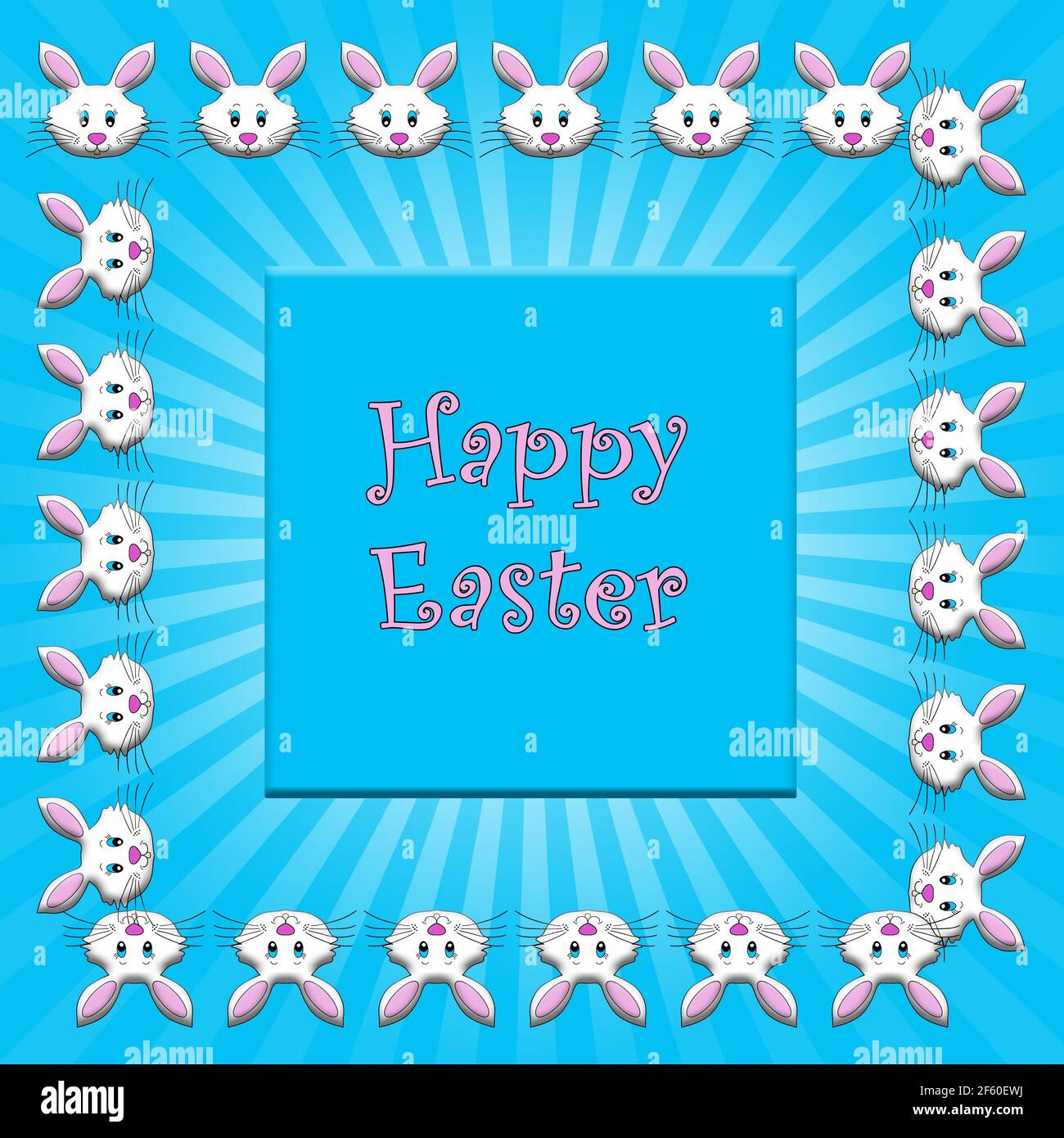 Easter Bunny Border