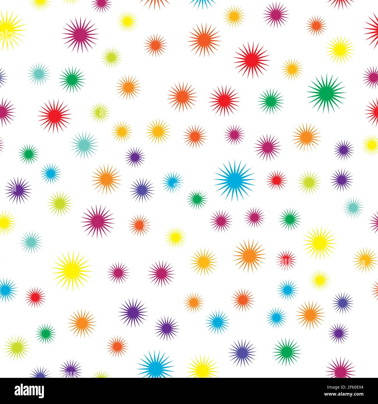 Random star shape pattern, background. Seamlessly repeatable. — Stock ...
