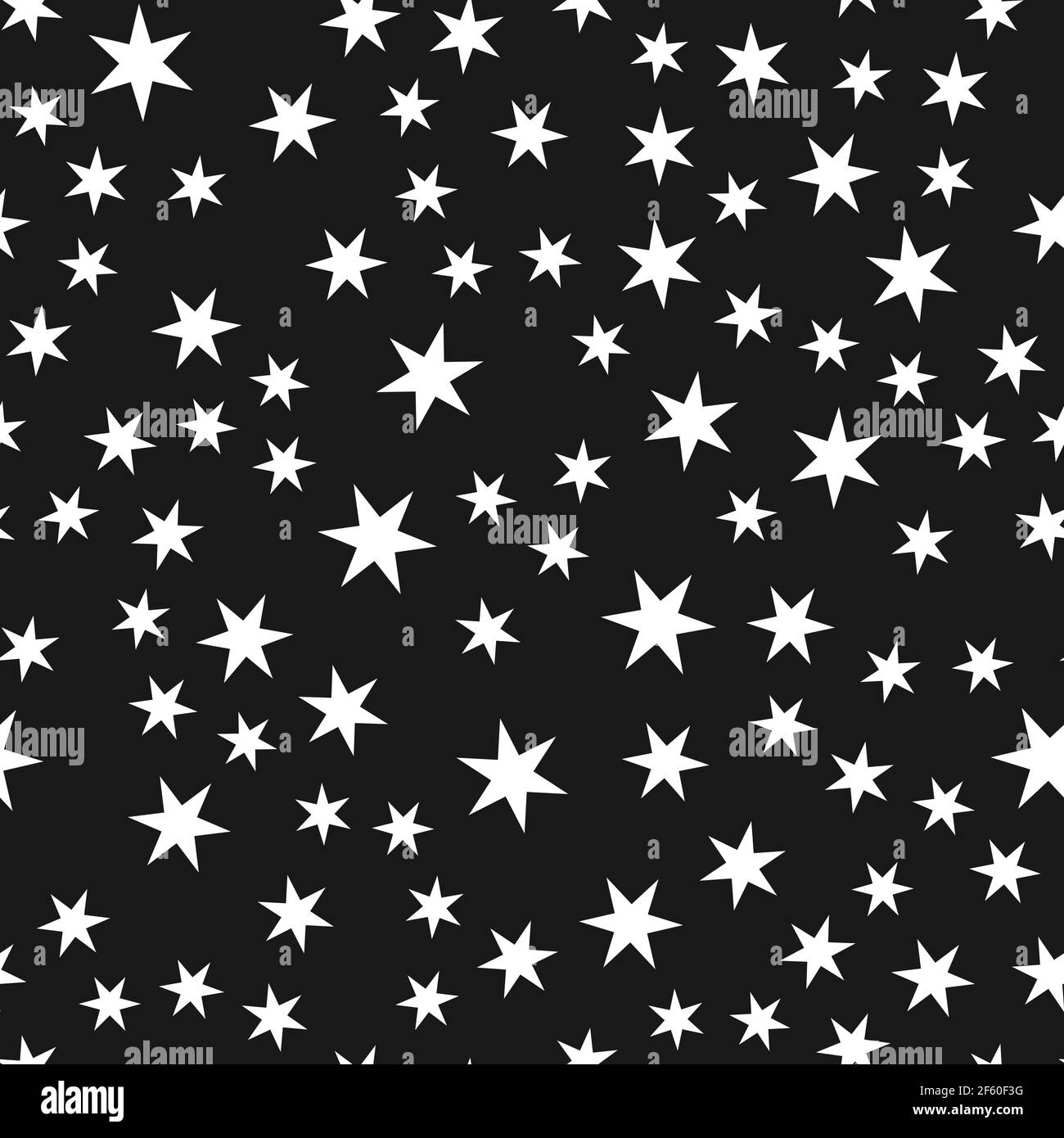 Random star shape pattern, background. Seamlessly repeatable. — Stock ...