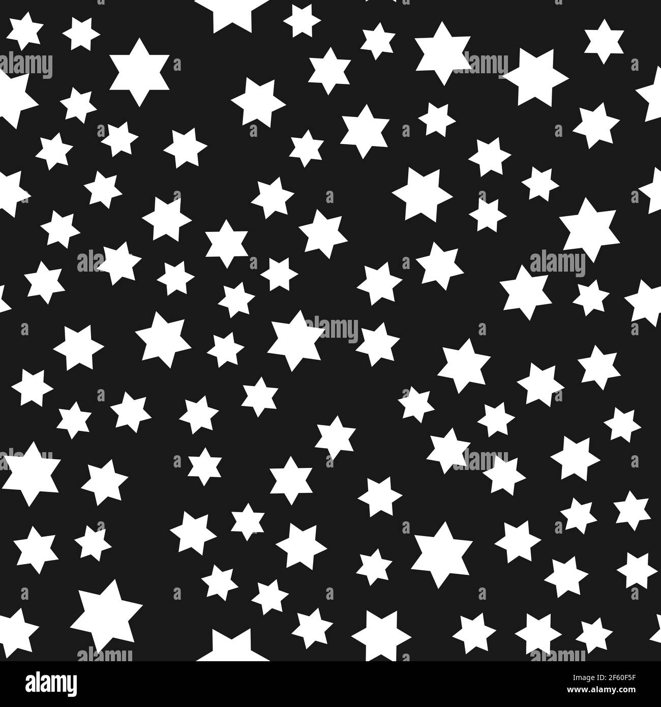 Random star shape pattern, background. Seamlessly repeatable. — Stock ...