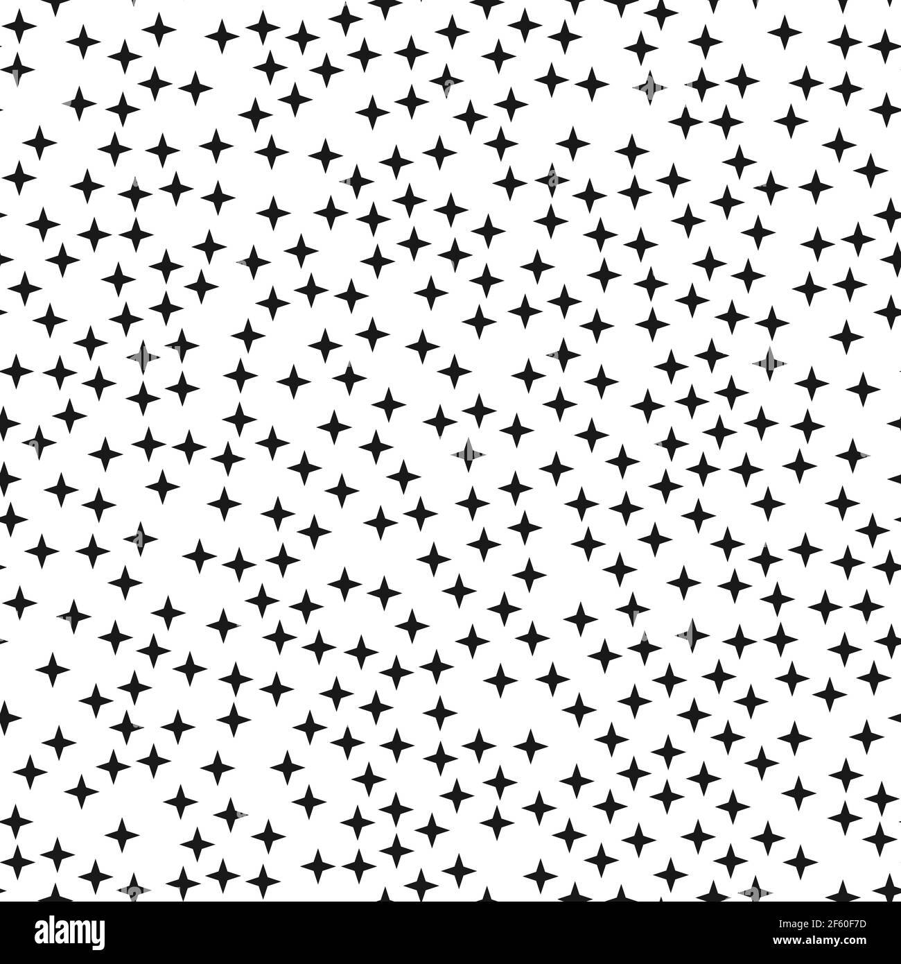 Random star shape pattern, background. Seamlessly repeatable. — Stock ...