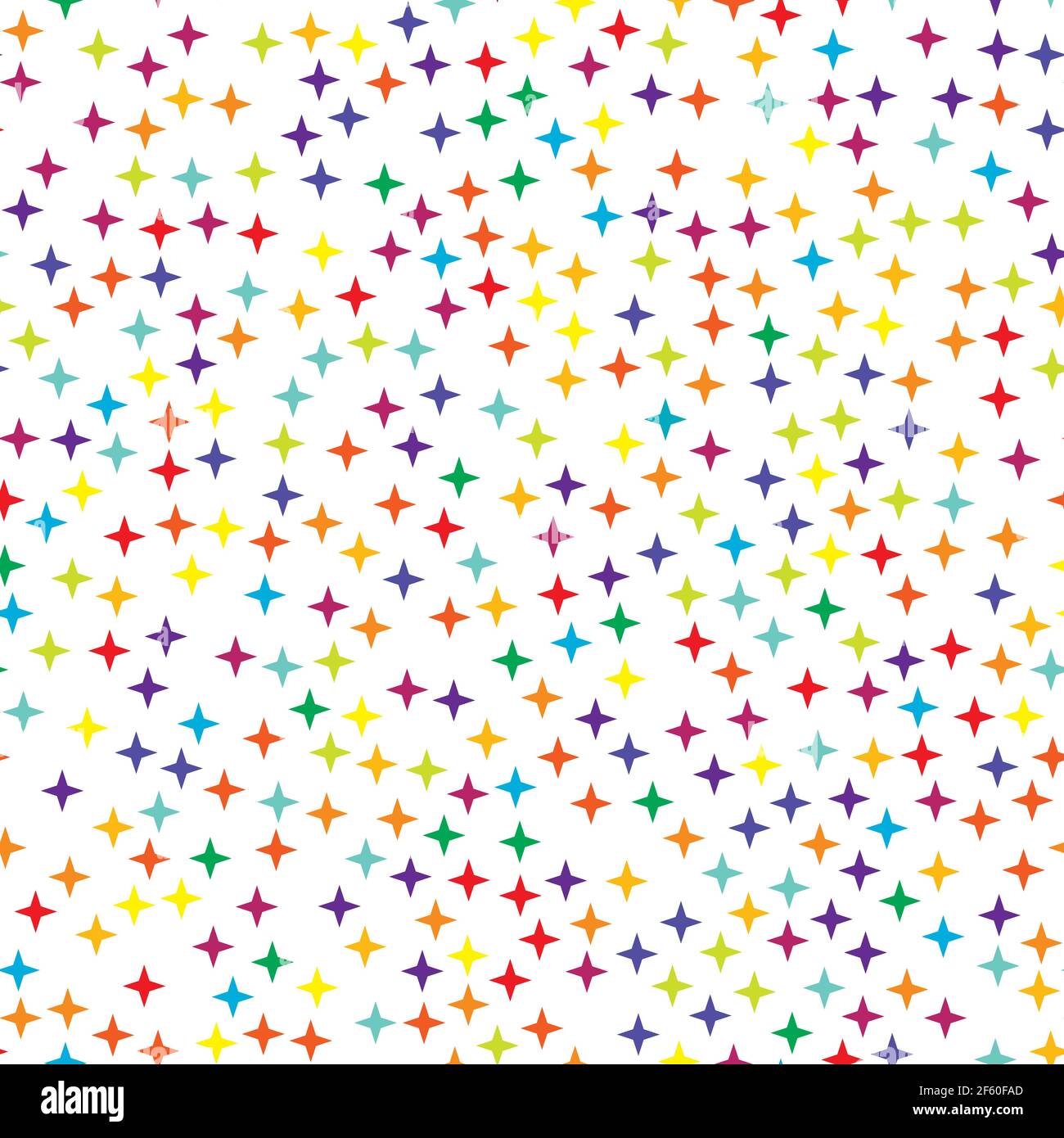 Random star shape pattern, background. Seamlessly repeatable. — Stock ...