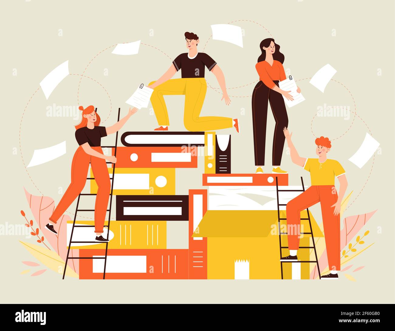 Data sharing share partnership Stock Vector Images - Alamy