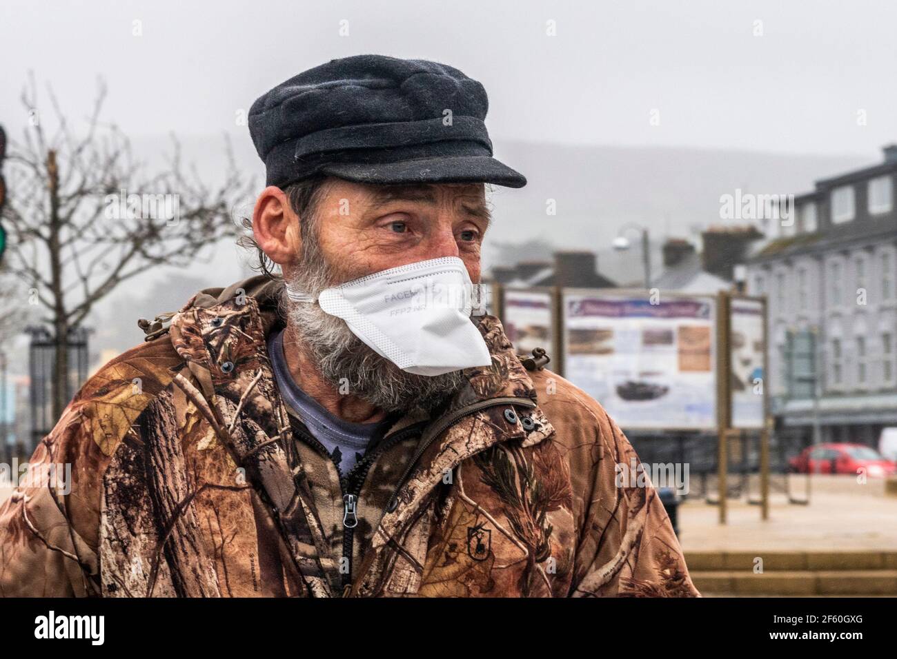 Bantry, West Cork, Ireland. 29th Mar, 2021. A man is appearing in ...