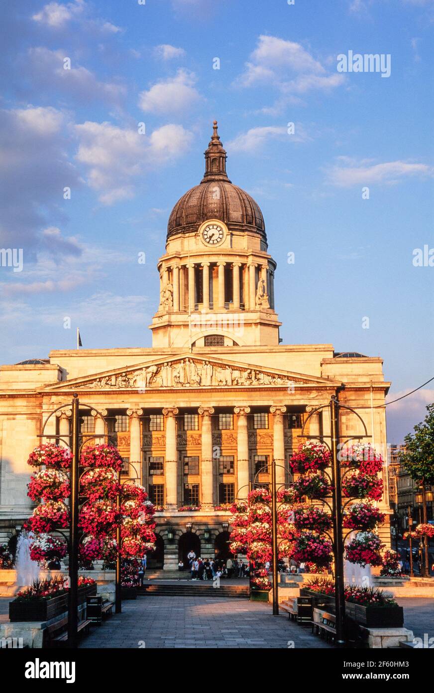 Nottingham market place hi-res stock photography and images - Alamy