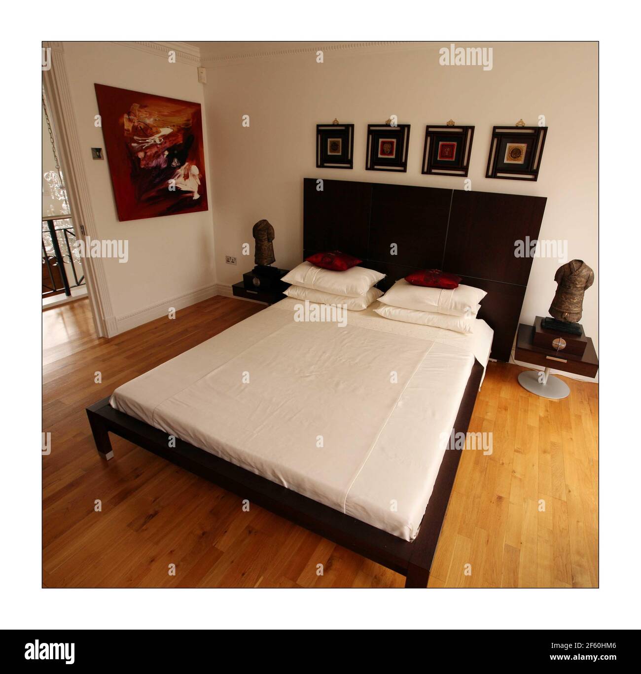 Sina Capaldo in her home in Hertfordshire. photograph by David Sandison ...