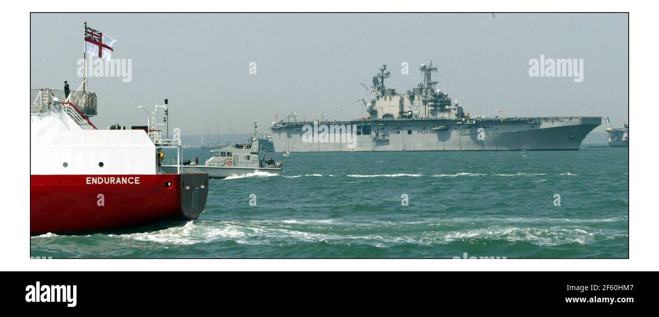 The International Fleet Review on June 28, 2005 in Portsmouth, England ...
