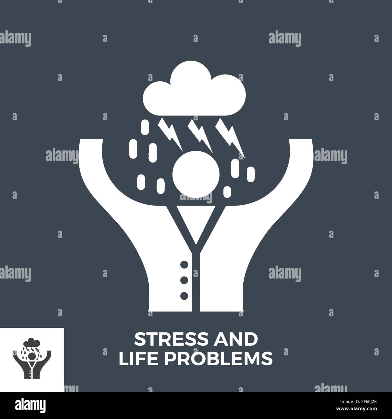 Silhouette pictogram man thought Stock Vector Images - Alamy