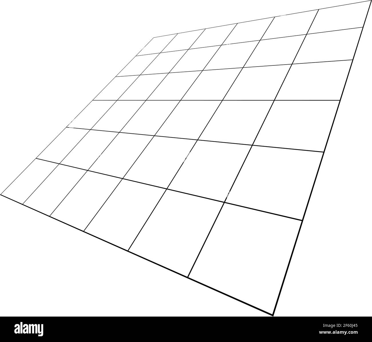 3d angled squared, checkered planes in perspective — Stock vector ...