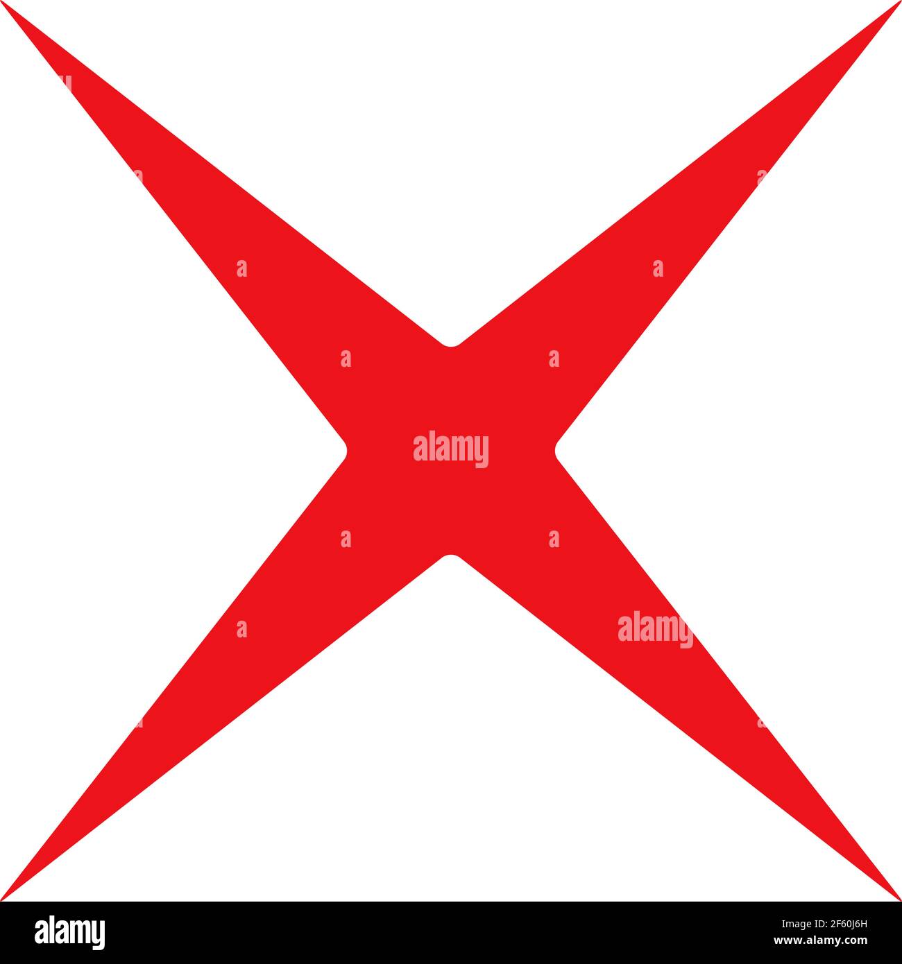 Star, starburst, sunburst icon, symbol. Radial shape, design element ...