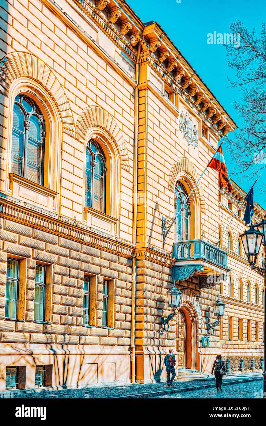 Saeima building hi-res stock photography and images - Alamy