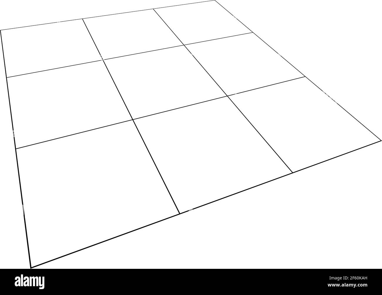 3d angled squared, checkered planes in perspective — Stock vector ...