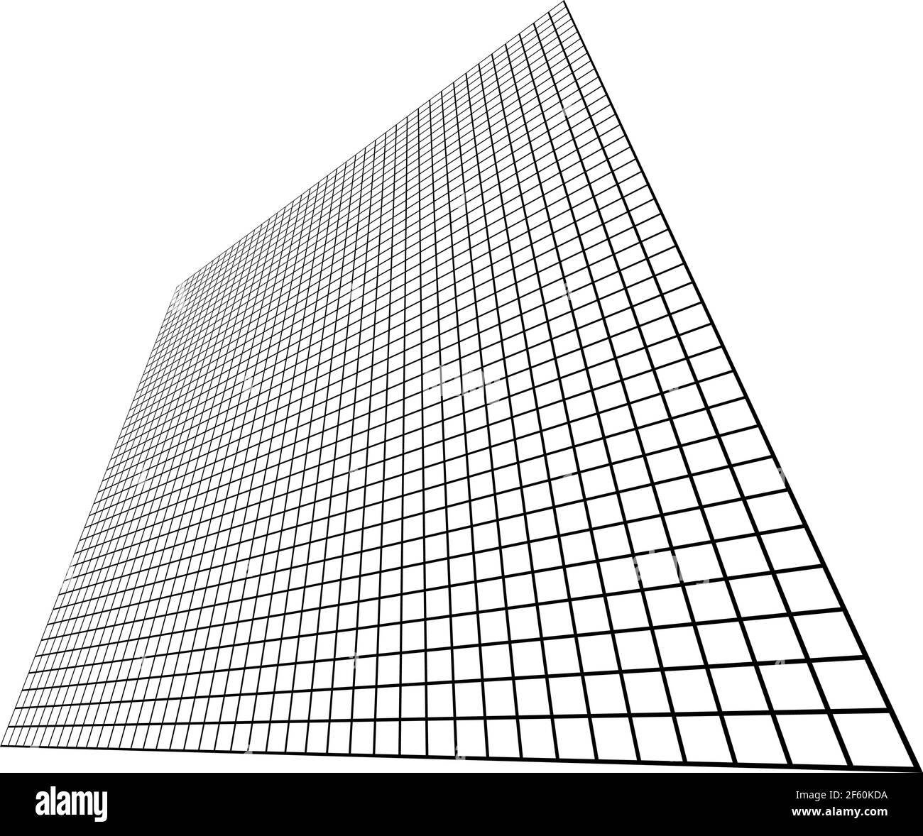 3d angled squared, checkered planes in perspective — Stock vector ...