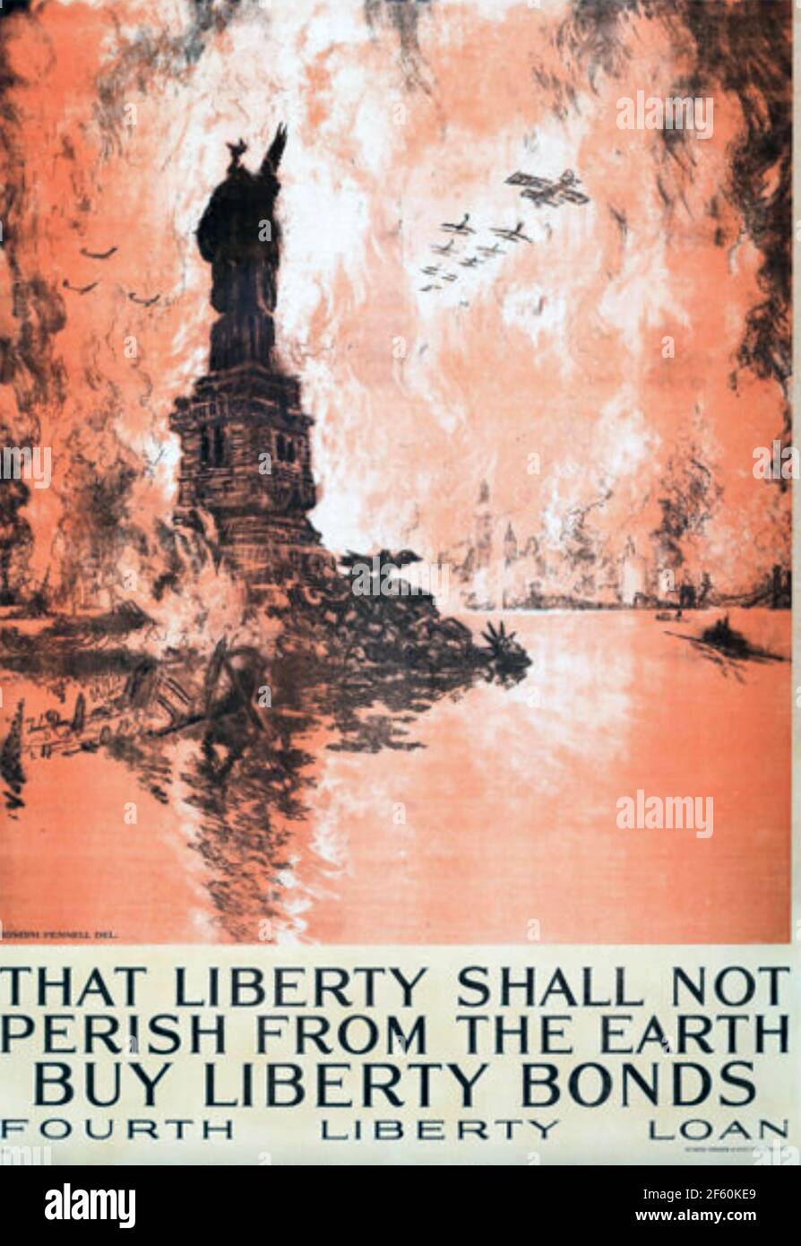 Ww1 american poster hi-res stock photography and images - Alamy