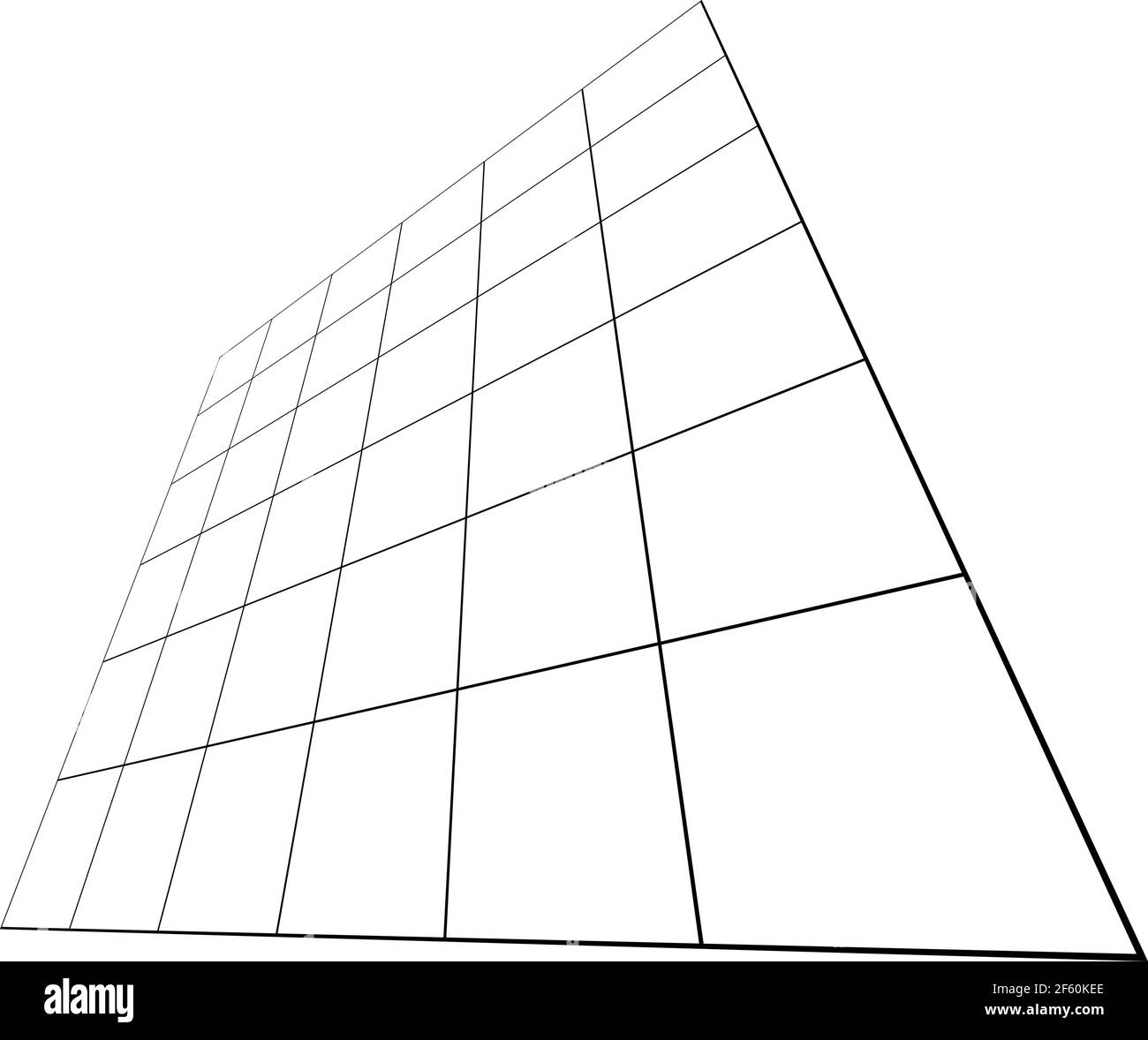 3d angled squared, checkered planes in perspective — Stock vector ...