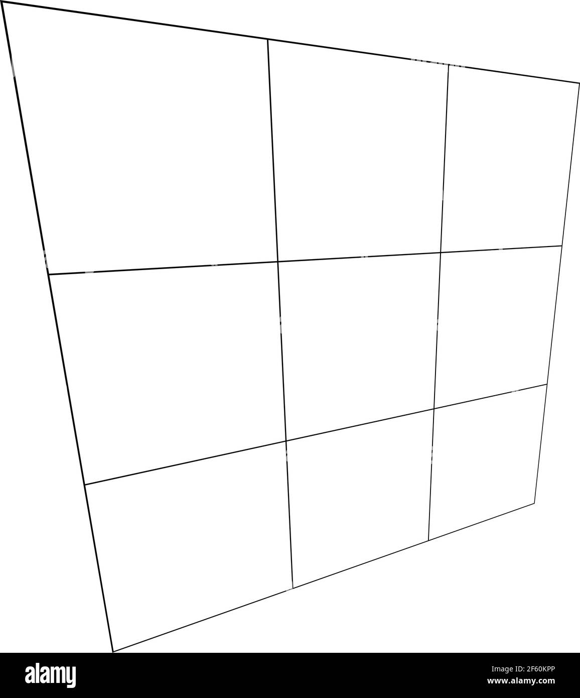 3d angled squared, checkered planes in perspective — Stock vector ...