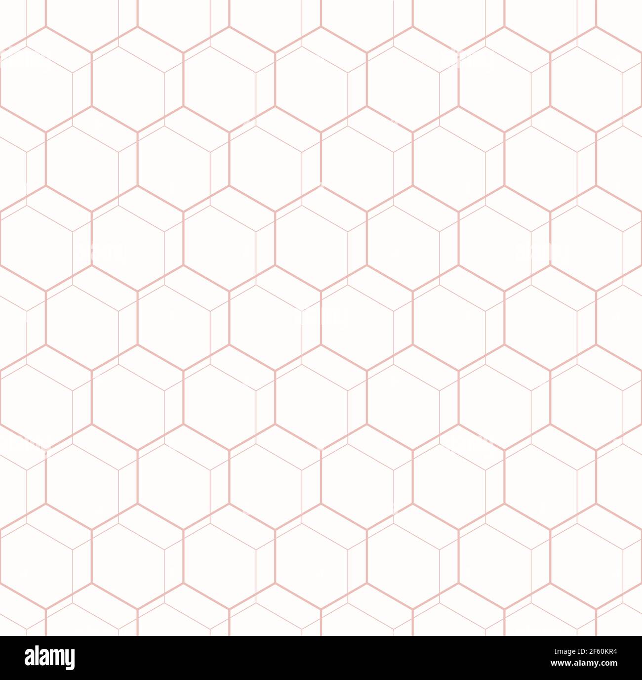 Red hexagonal pattern Stock Vector Images - Alamy