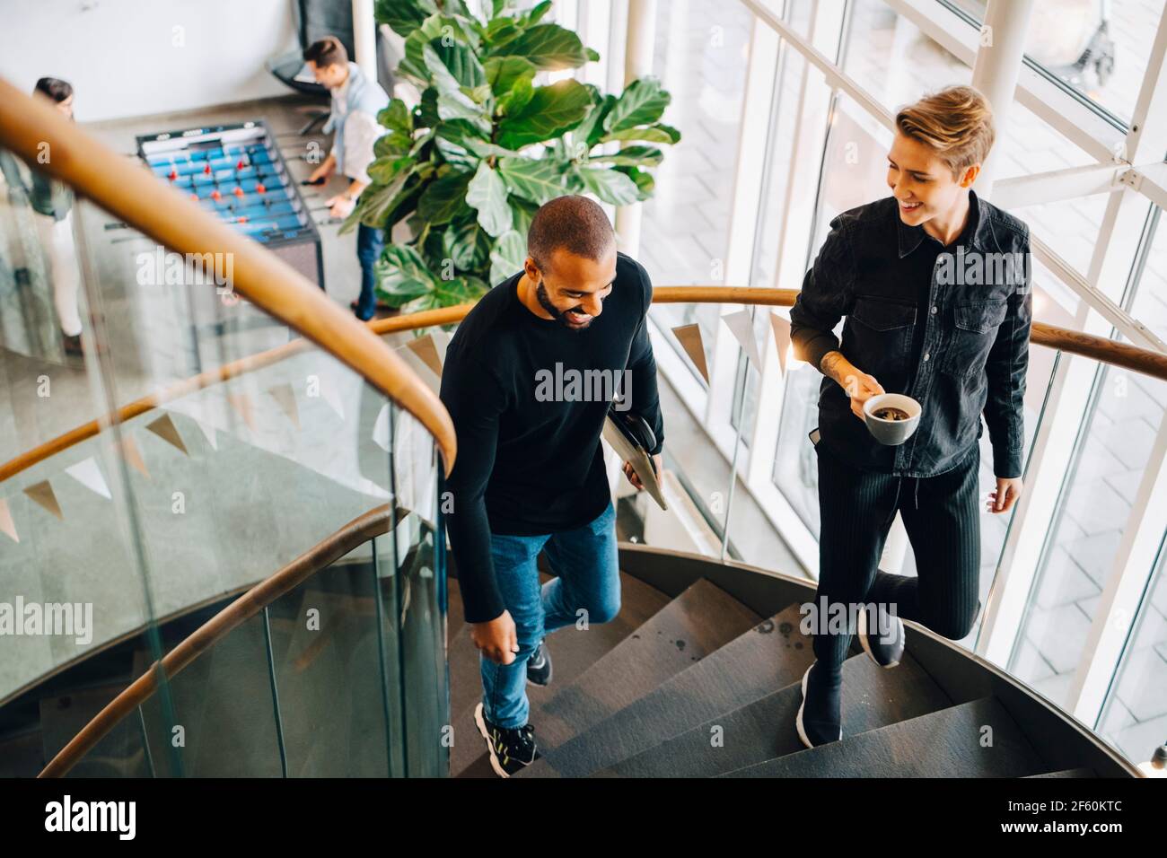 Climbing steps two steps hi-res stock photography and images - Alamy