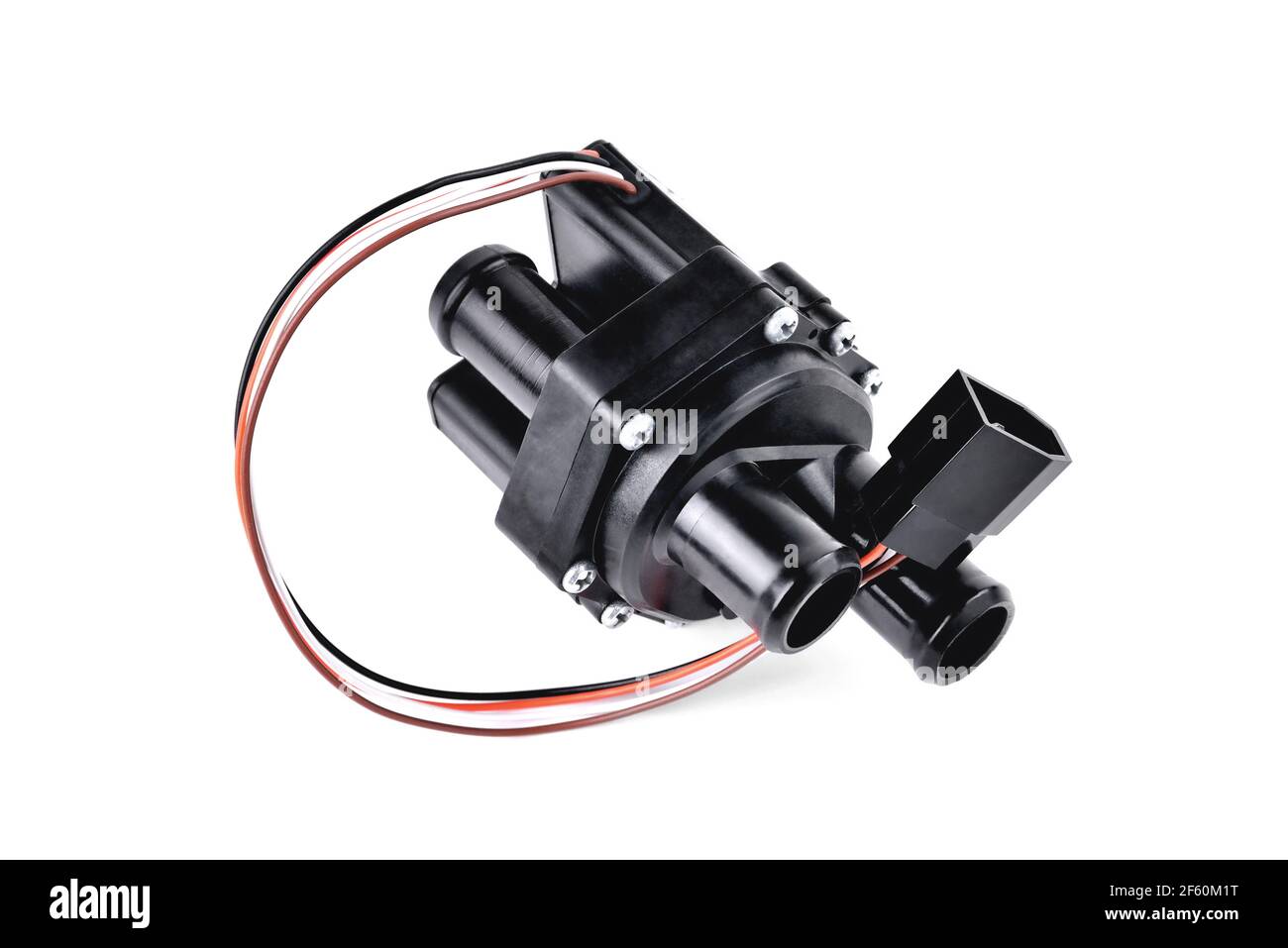circulation pump with electric drive of the car heating system, white ...