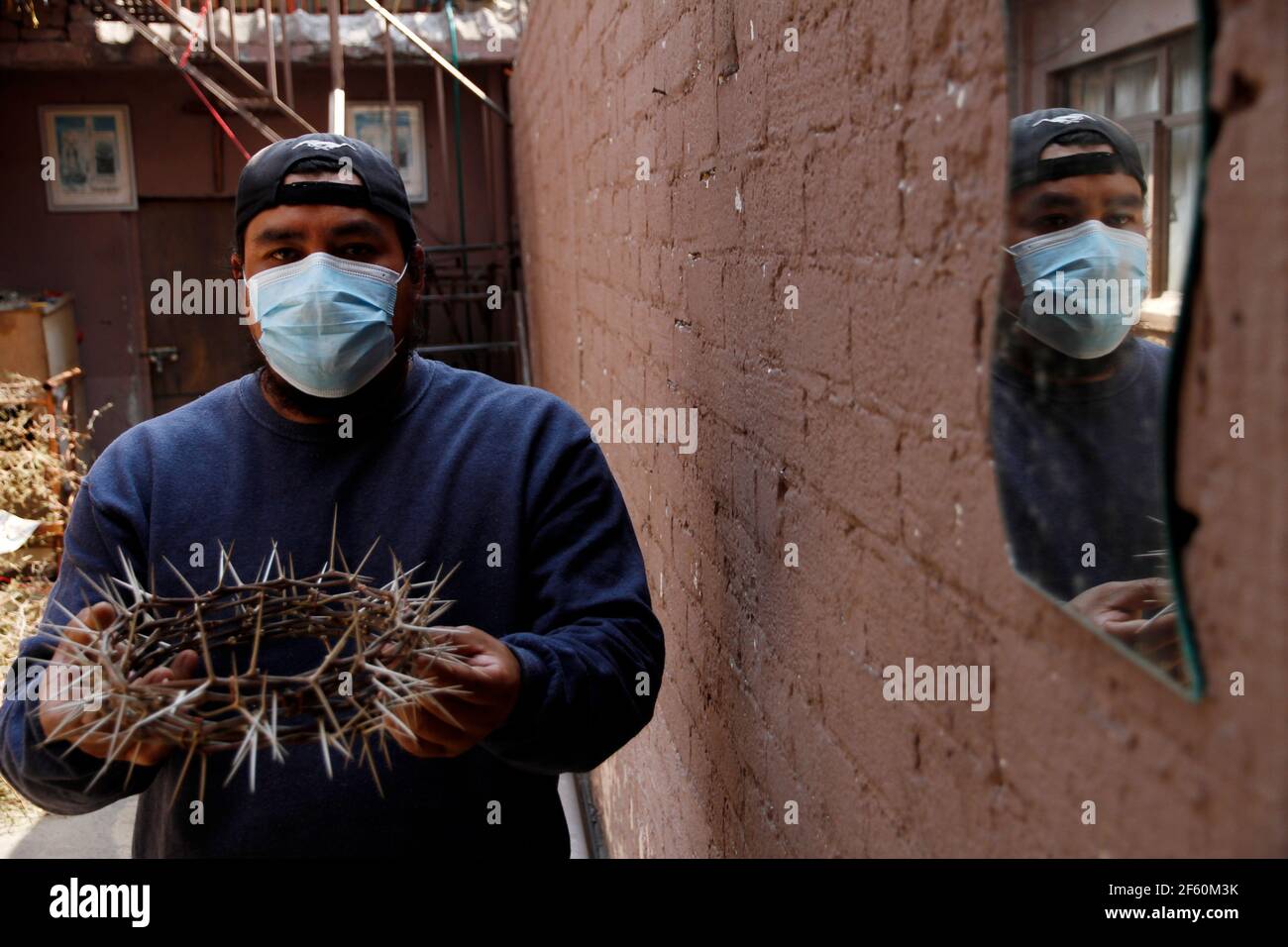 Mexico City, Mexico. 27th Mar, 2021. Marco Antonio Reyes, during the ...
