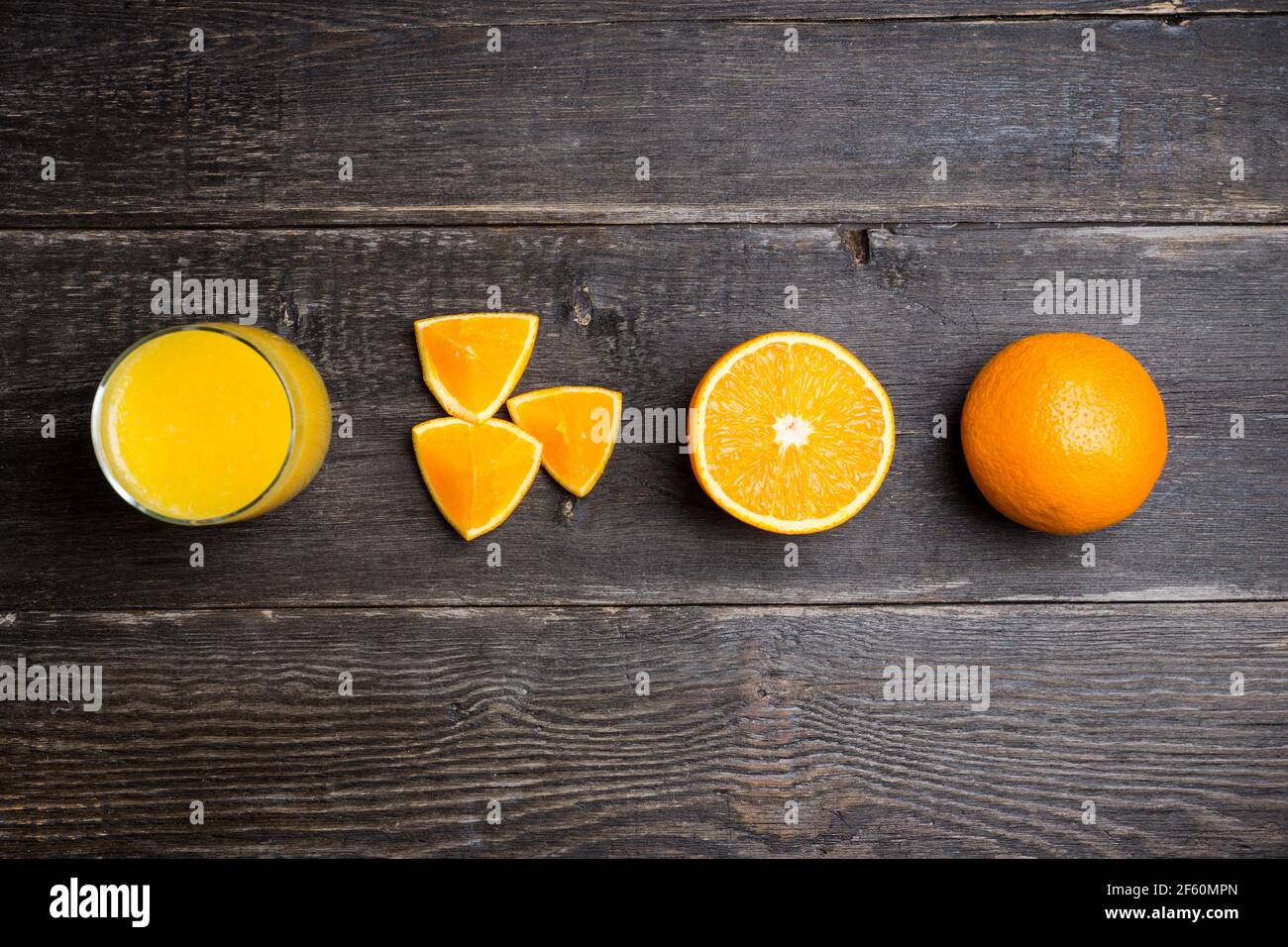 Stages of juice making from fruits to drink. Selective focus Stock ...