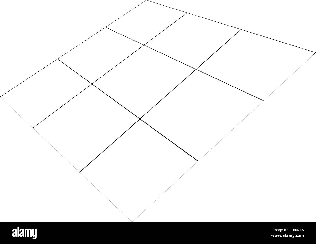 3d angled squared, checkered planes in perspective — Stock vector ...