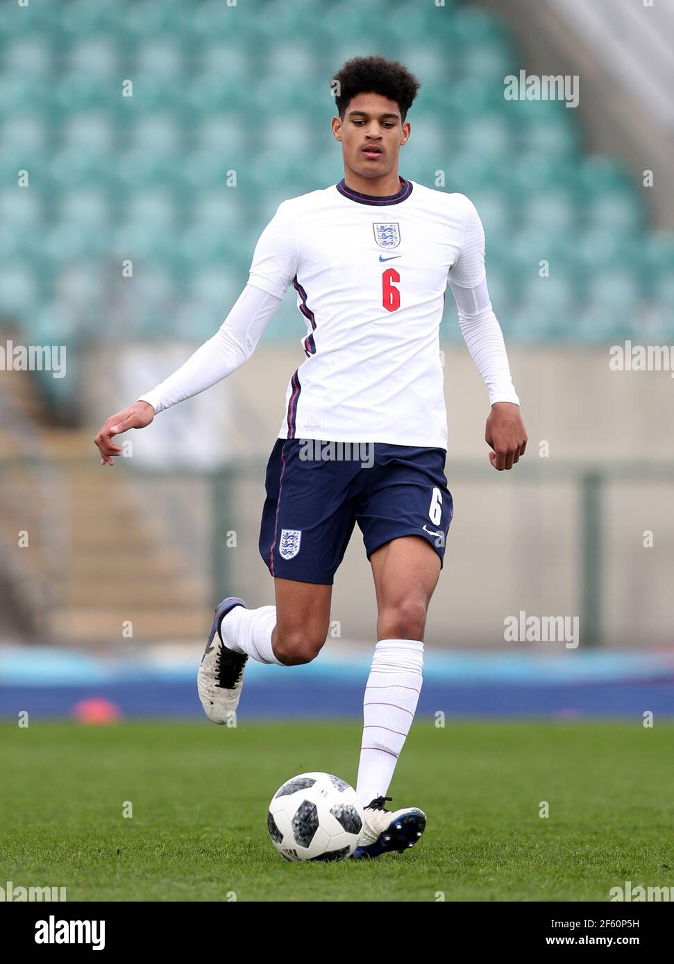 England's Jarell Quansah during the Under-18 International Friendly ...