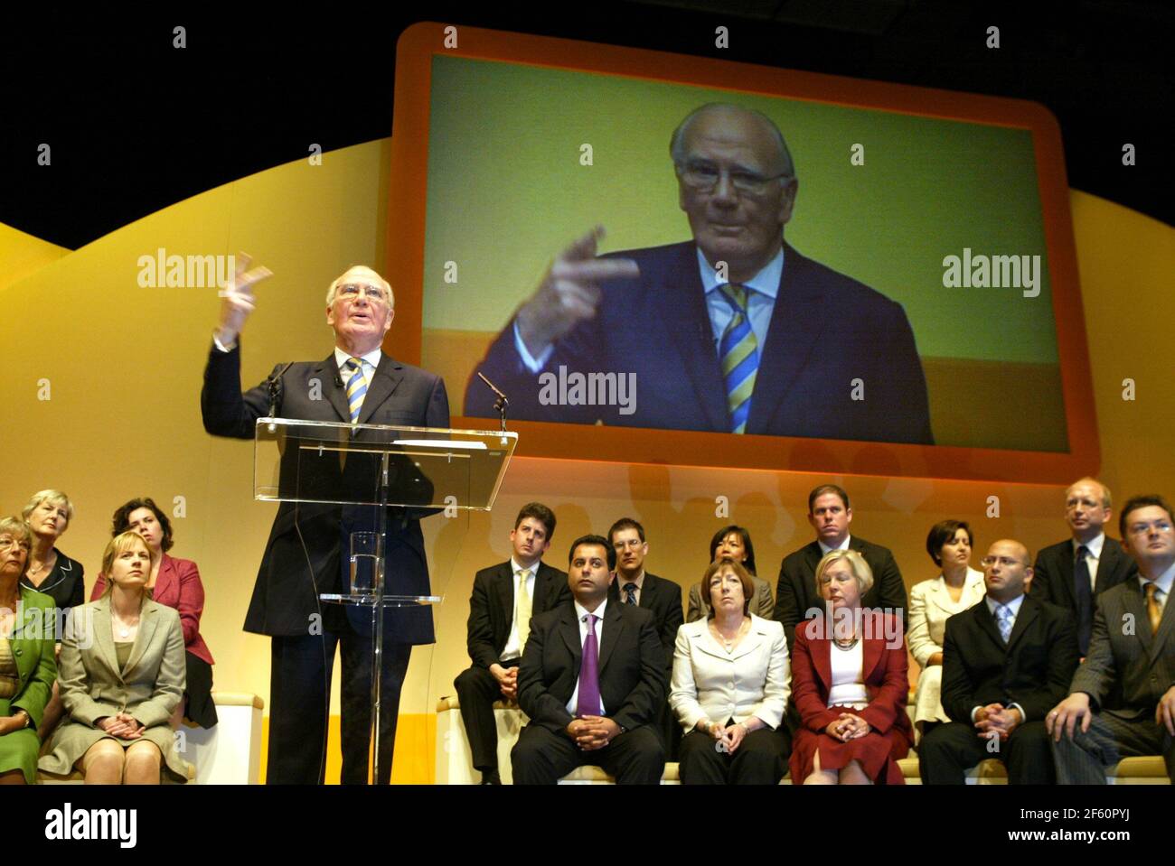 Liberal Democrat Party Conference.....Sir Menzies Campbell's main ...