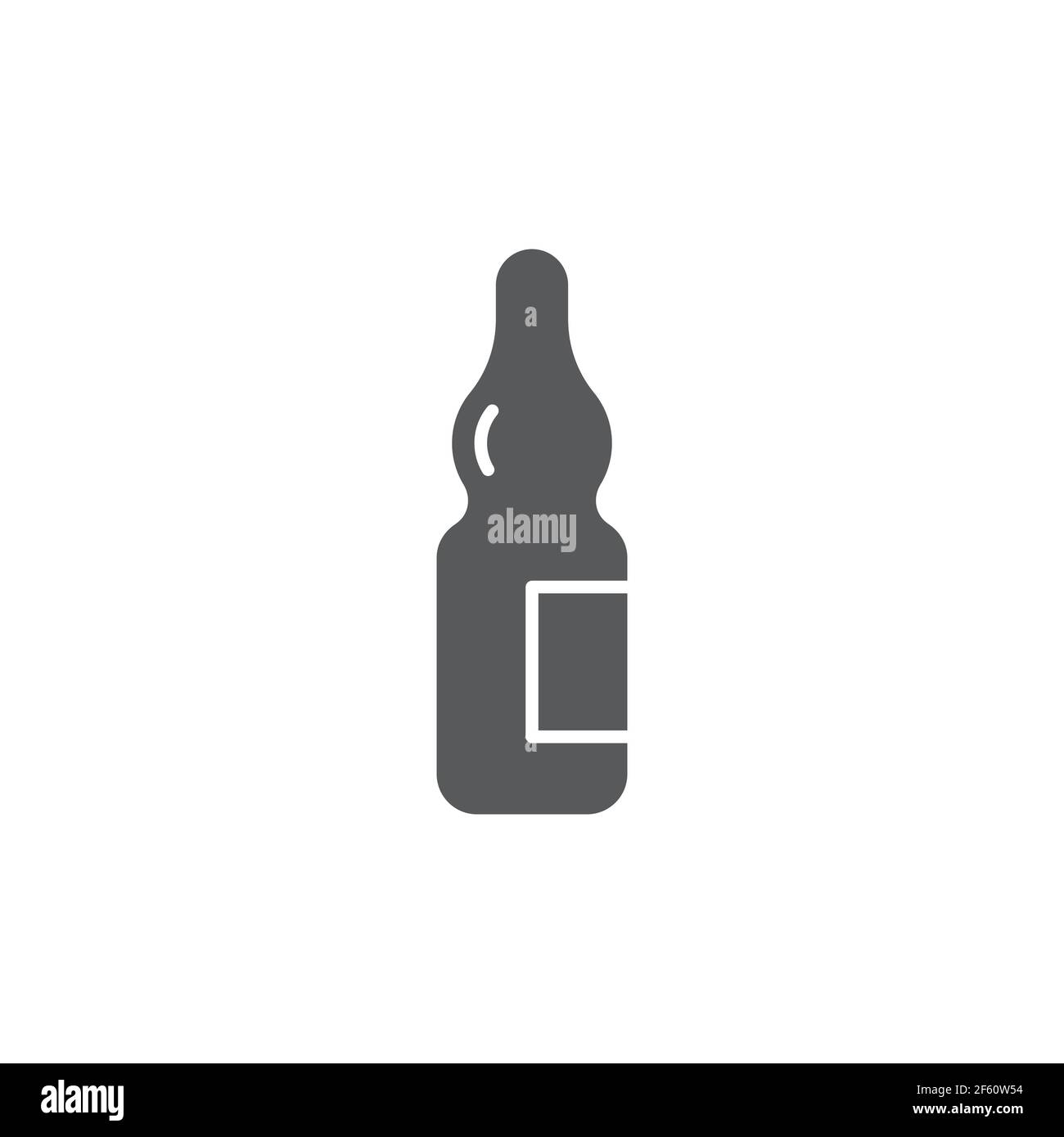 Pets vial medical icon isolated on white background. Prescription ...