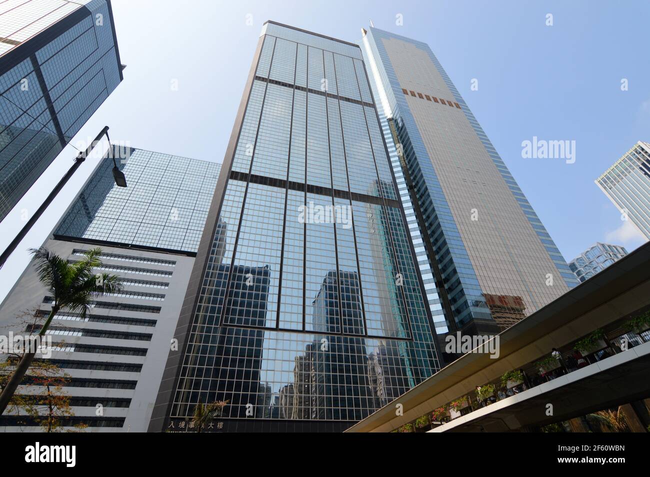 Immigration Tower (入境事務大樓), a Hong Kong government office building in ... Immigration Tower (入境事務大樓), a Hong Kong government office building in ...