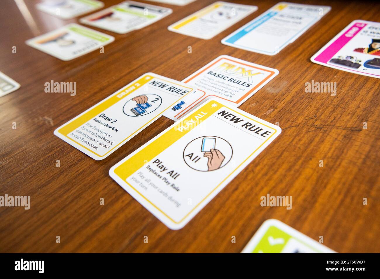 Star Trek The Next Generation Fluxx card game Stock Photo - Alamy