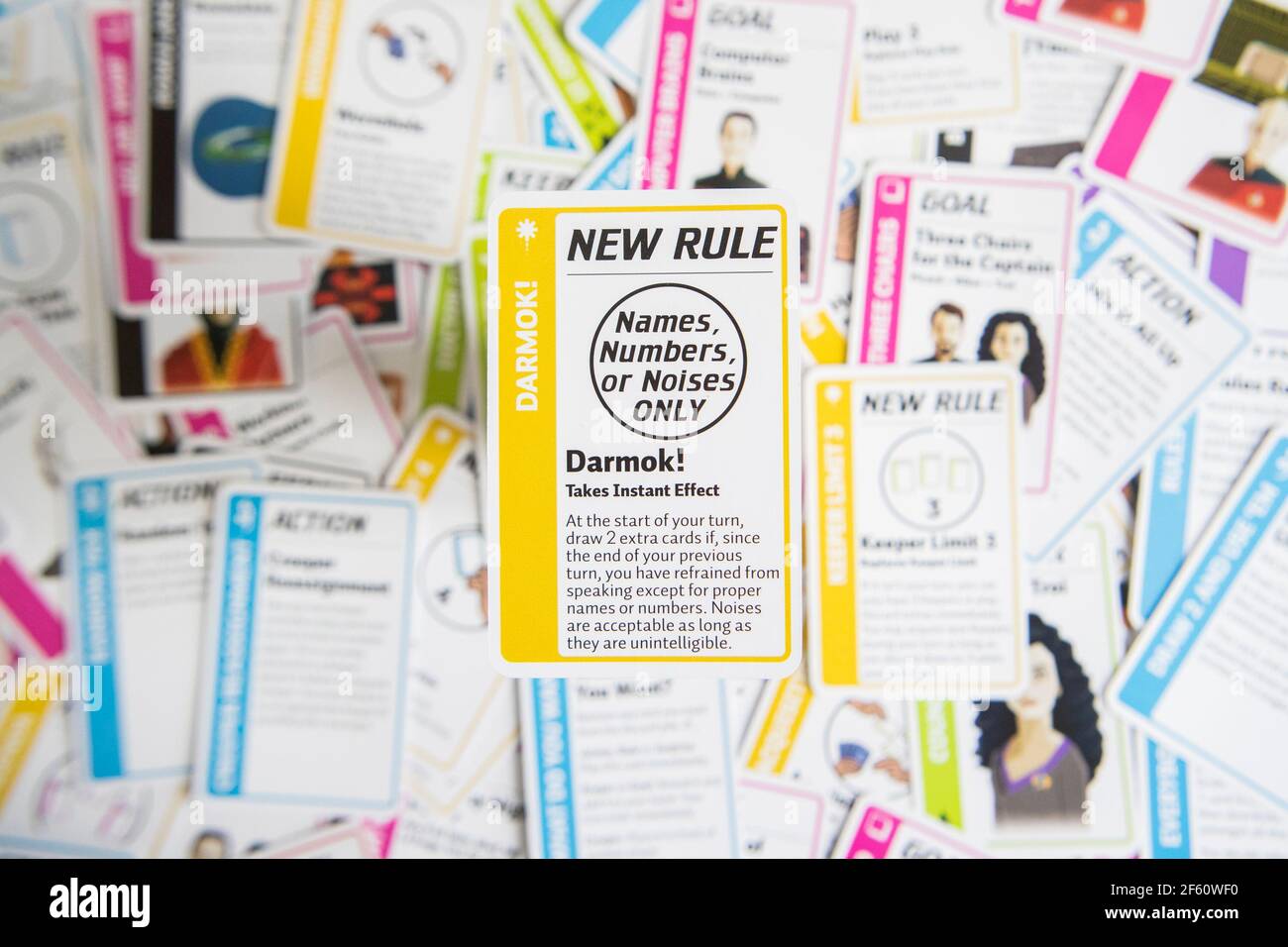 Star Trek The Next Generation Fluxx card game Stock Photo - Alamy