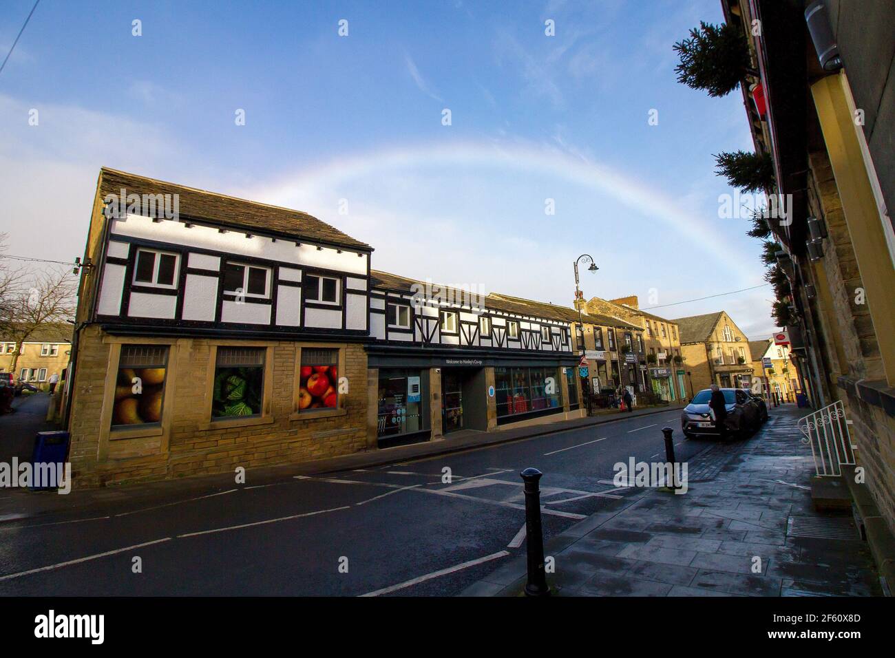 Honley Co-op store Stock Photo - Alamy