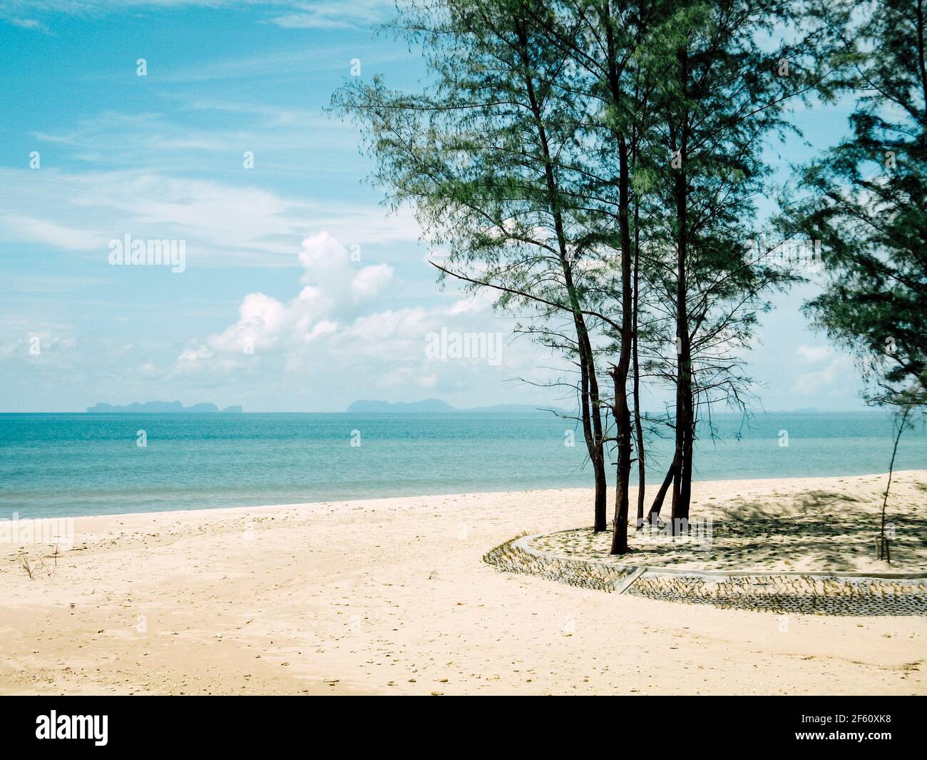 Unspoilt beach on the island of Ko Lanta, Thailand, Asia Stock Photo ...