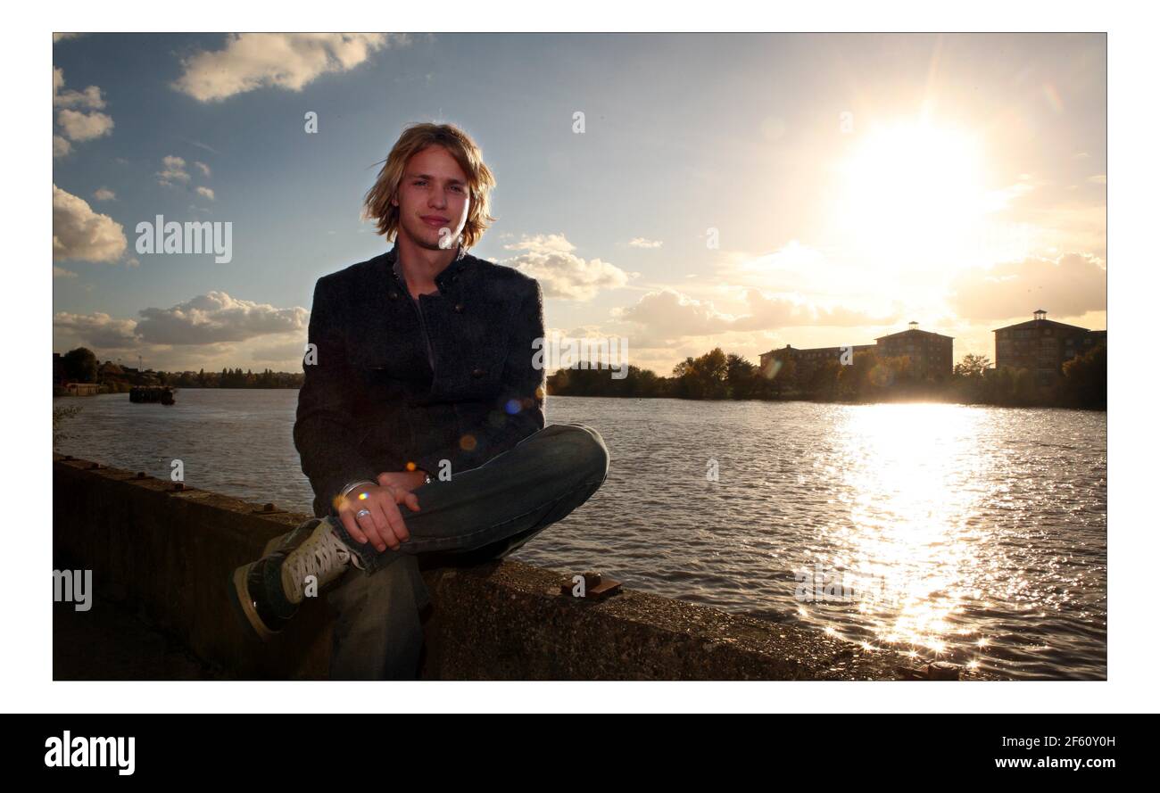 Sam Branson.... son of Richard Branson photographed at Virgin Books in ...