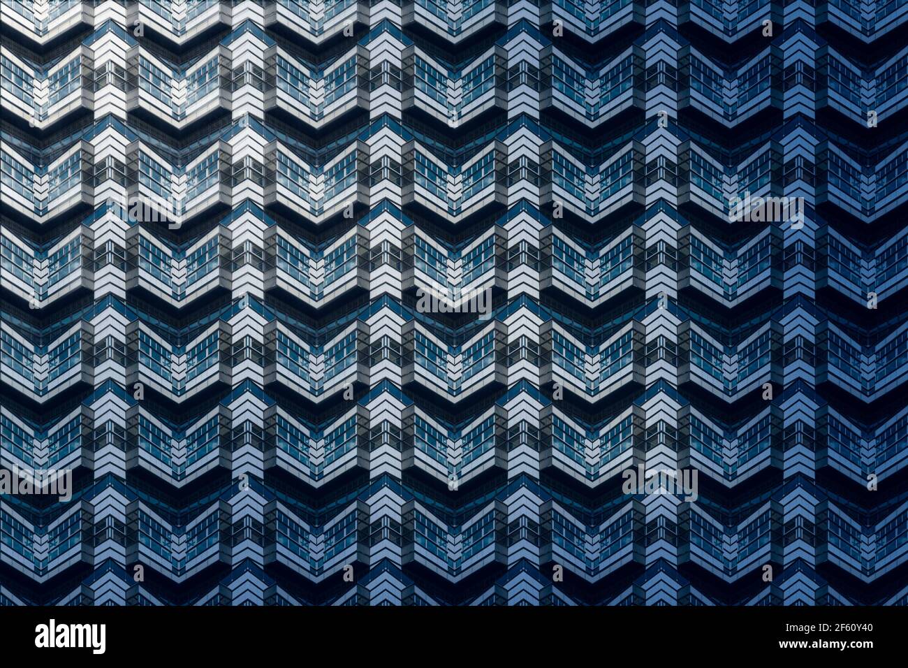 architectural pattern, blue modern window facade Stock Photo - Alamy