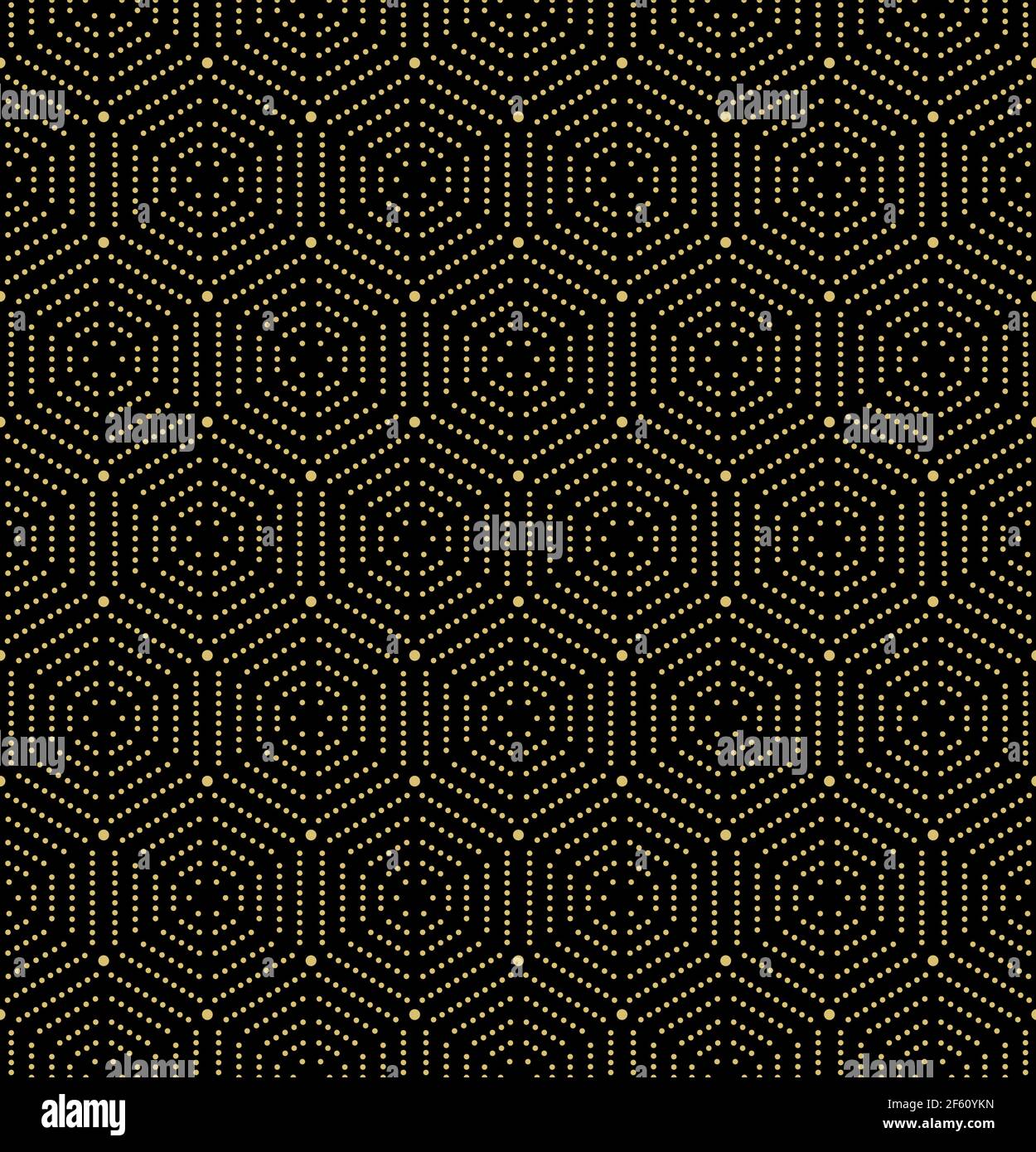 Dotted hexagon shapes hi-res stock photography and images - Alamy