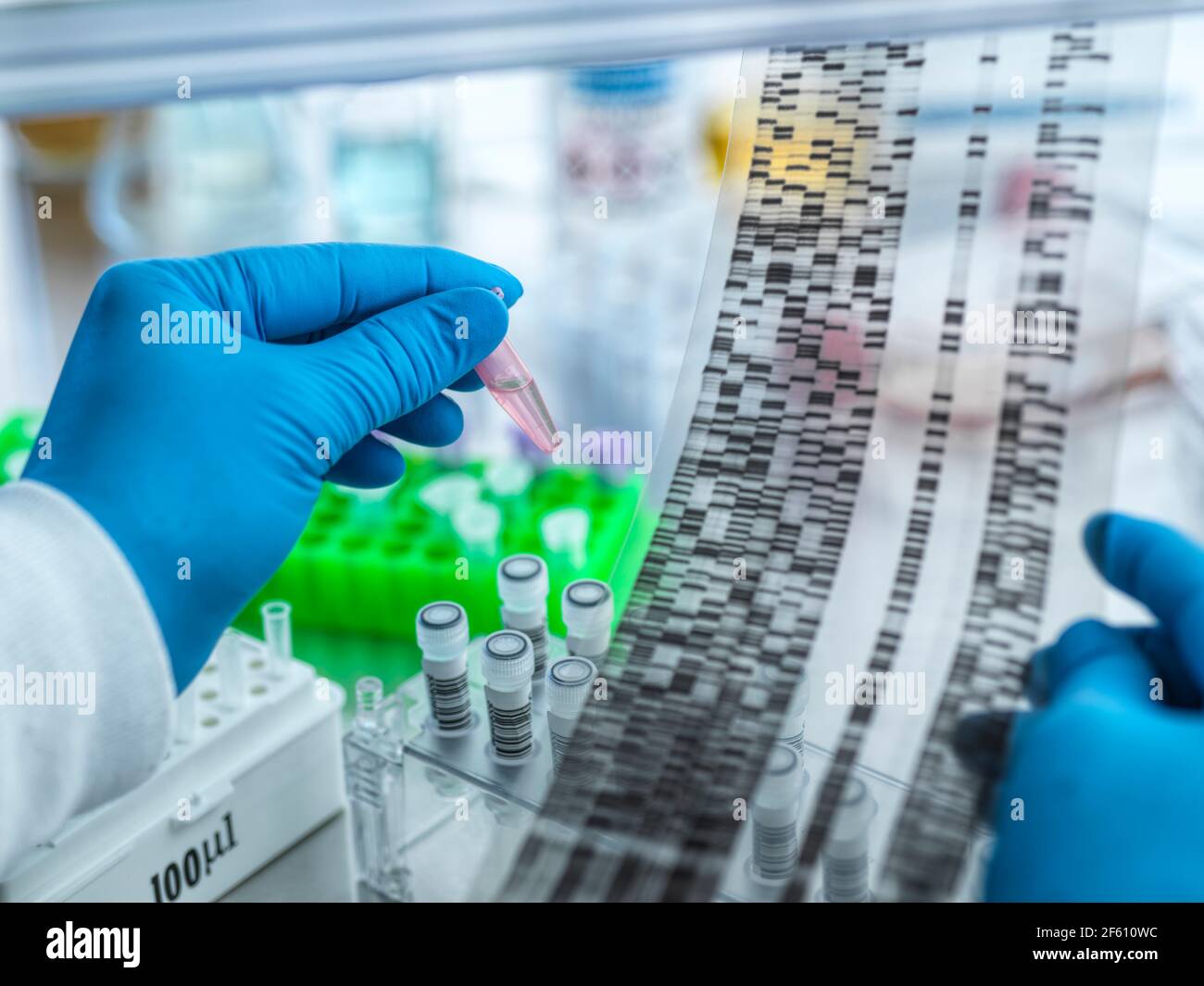 Dna sequencing result hi-res stock photography and images - Alamy