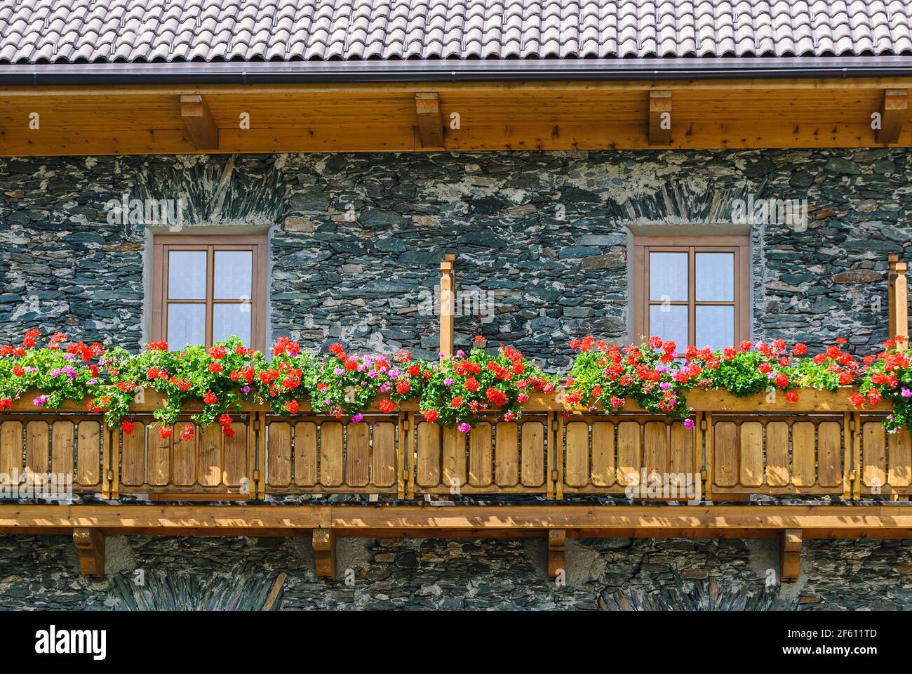 Alpine plants balcony hi-res stock photography and images - Alamy
