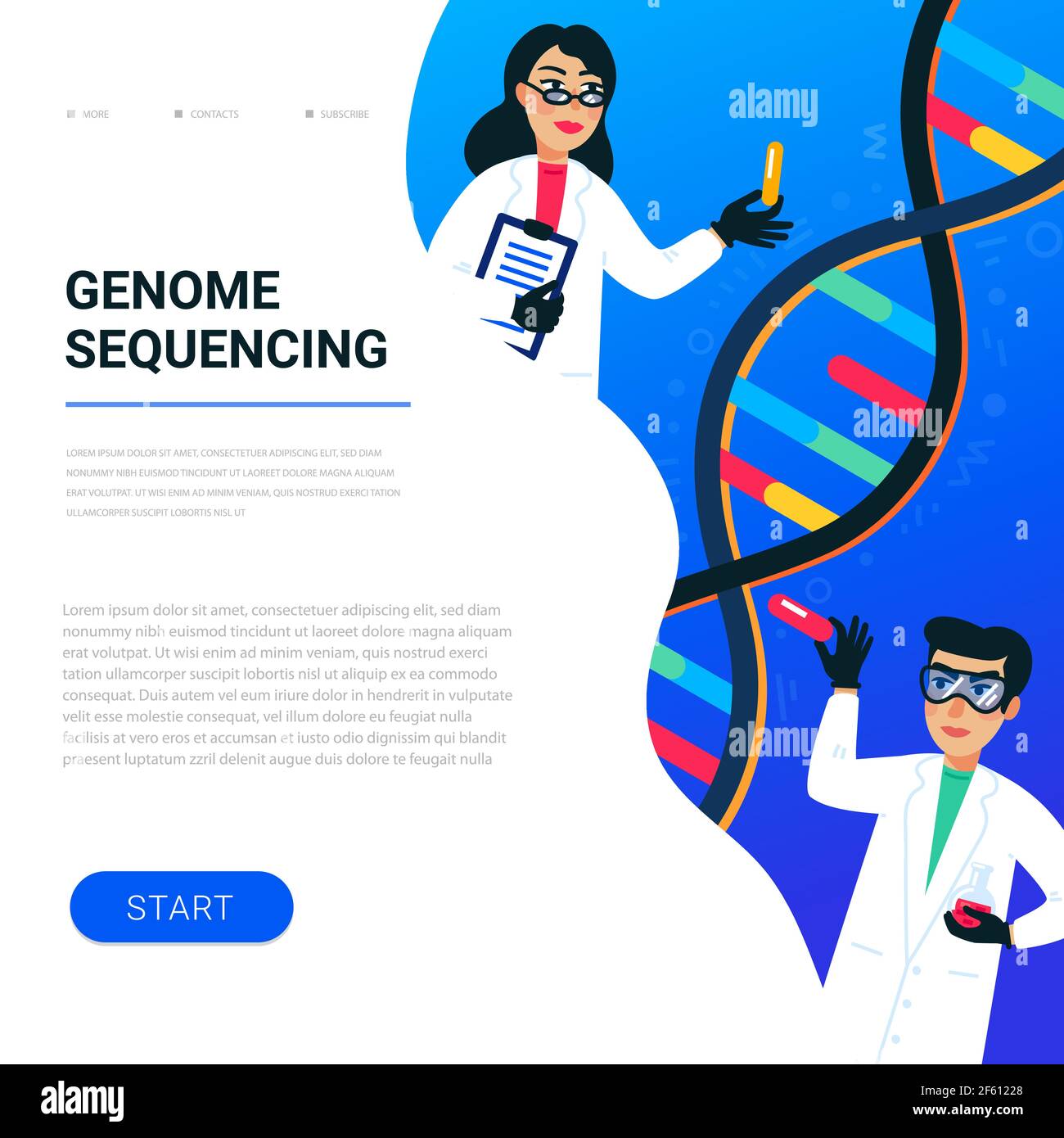 Sequencing cells Stock Vector Images - Alamy