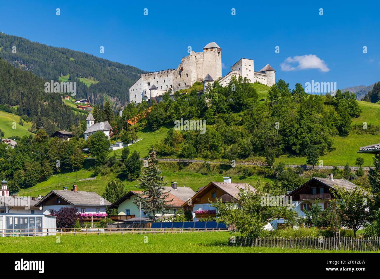 Heinfels castle, East Tyrol, Austria Stock Photo - Alamy