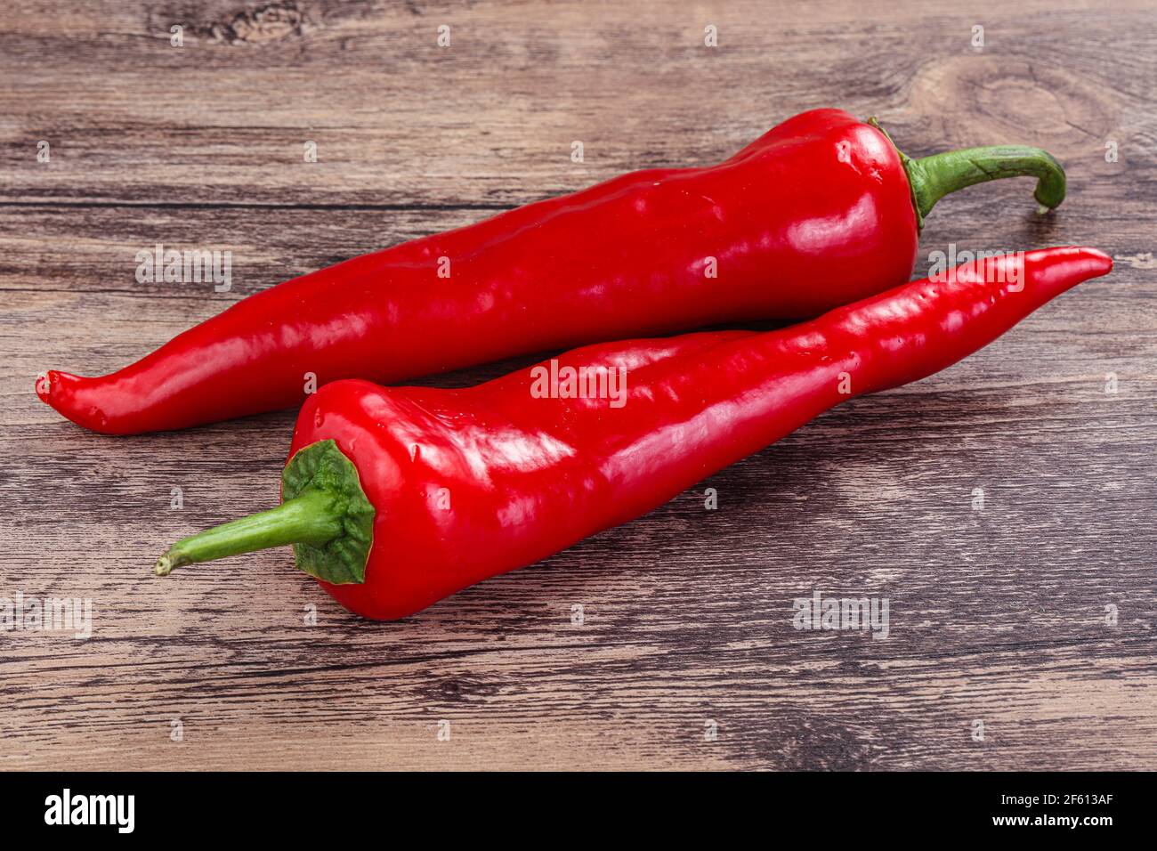 Organic Ramiro red pepper - healthy food Stock Photo - Alamy